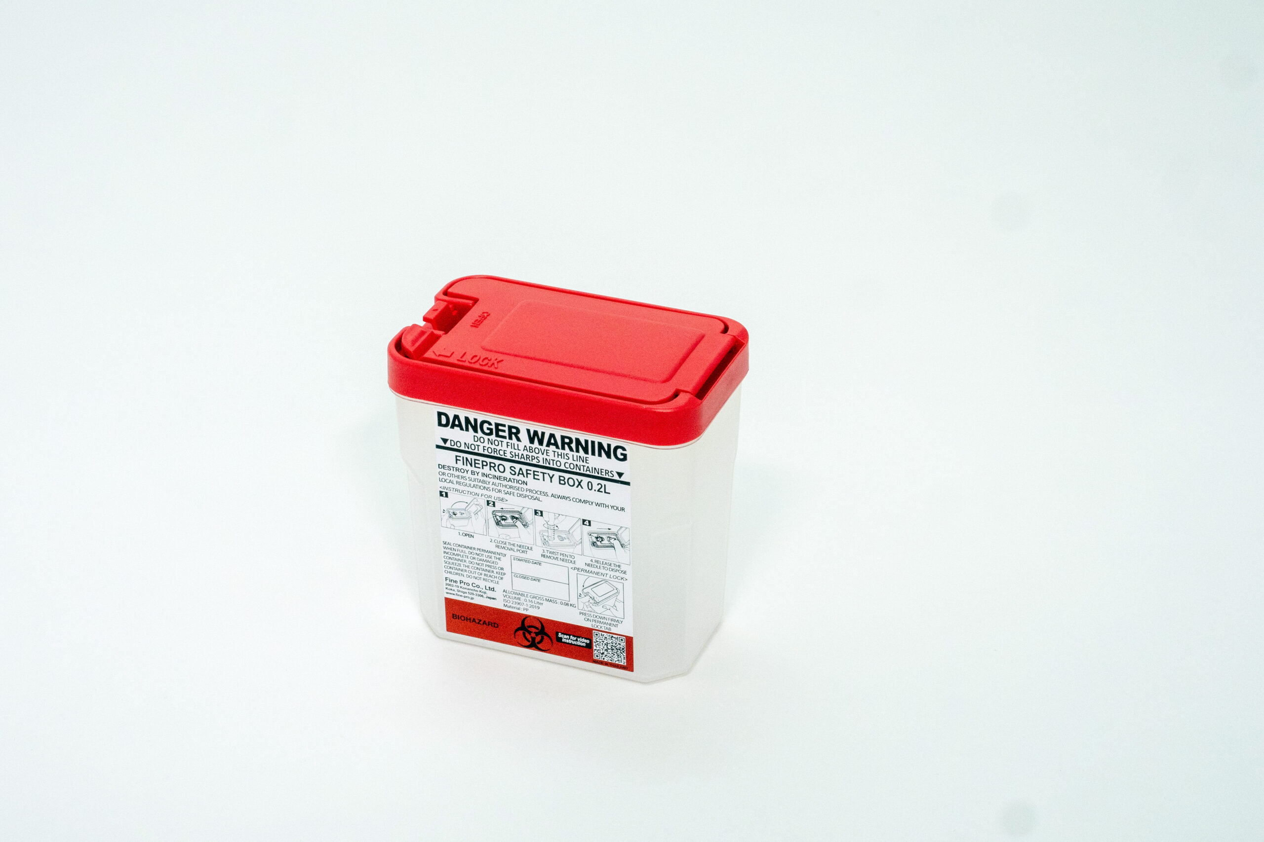 0.2L Safety Box - FinePro